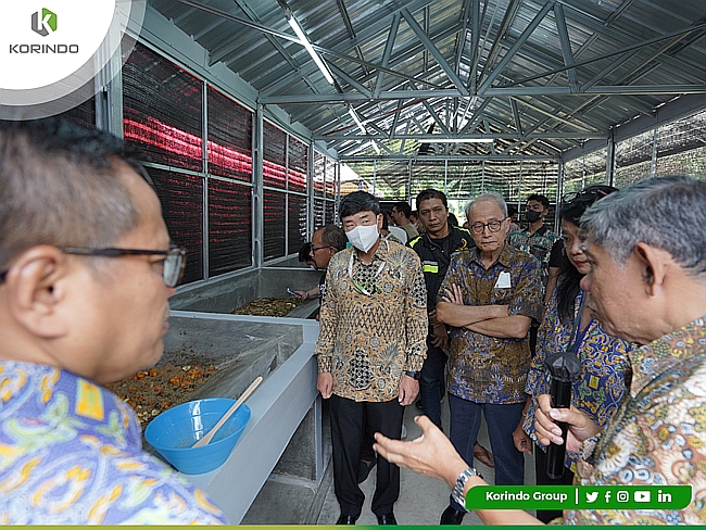 Korindo Initiates First Rest Area with Bioconversion Facility in Indonesia